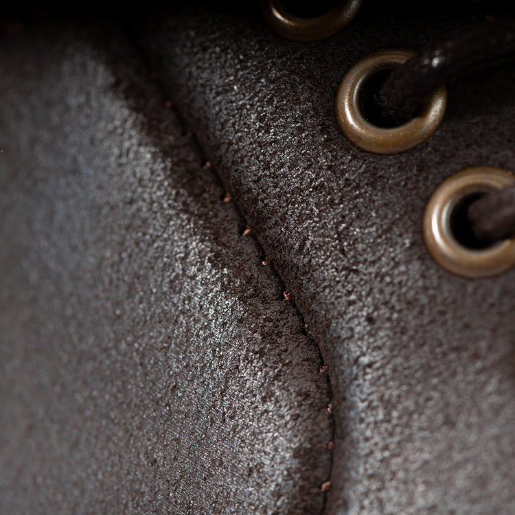 The Brawler Shoe in Truffle waxed Leather – Lennertson Shoes